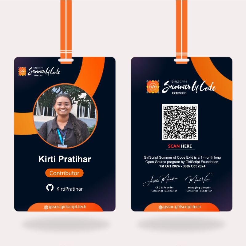 Kirti Pratihar on LinkedIn: #gssoc #opensource #community #girlswhocode ... Kirti Pratihar on LinkedIn: #gssoc #opensource #community #girlswhocode ...