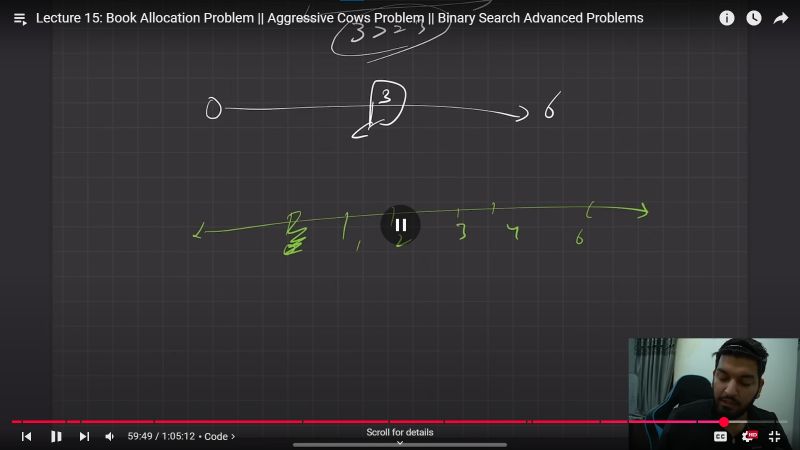 #50daysofcode #dsa #problemsolving #binarysearch #aggressivecows ... #50daysofcode #dsa #problemsolving #binarysearch #aggressivecows ...
