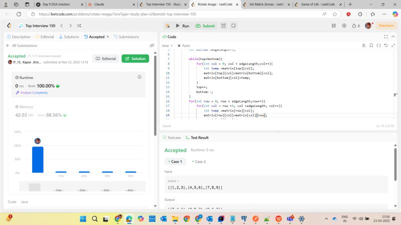 #100daysofcode #dsa #leetcode #problemsolving #java #codingchallenge ... #100daysofcode #dsa #leetcode #problemsolving #java #codingchallenge ...