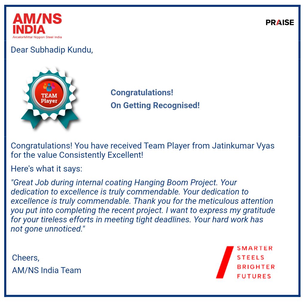 SUBHADIP KUNDU on LinkedIn: I’m thrilled to have received this ... SUBHADIP KUNDU on LinkedIn: I’m thrilled to have received this ...