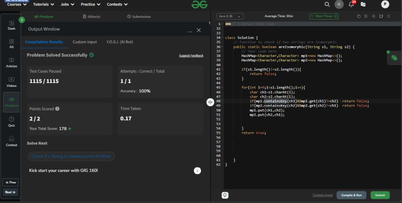 prabhat Jha on LinkedIn: #dsa #day40 #isomorphicstrings #hashmaps # ... prabhat Jha on LinkedIn: #dsa #day40 #isomorphicstrings #hashmaps # ...