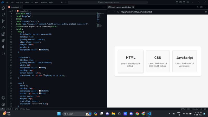 Designing a Layout with Flexbox for #100DaysOfCodechallenge | Chetan ... Designing a Layout with Flexbox for #100DaysOfCodechallenge | Chetan ...