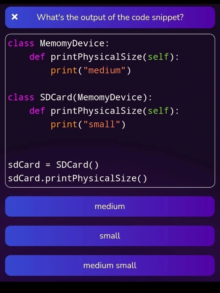What would be the output of this Python code? | Emmanuel Ekwunife ... What would be the output of this Python code? | Emmanuel Ekwunife ...
