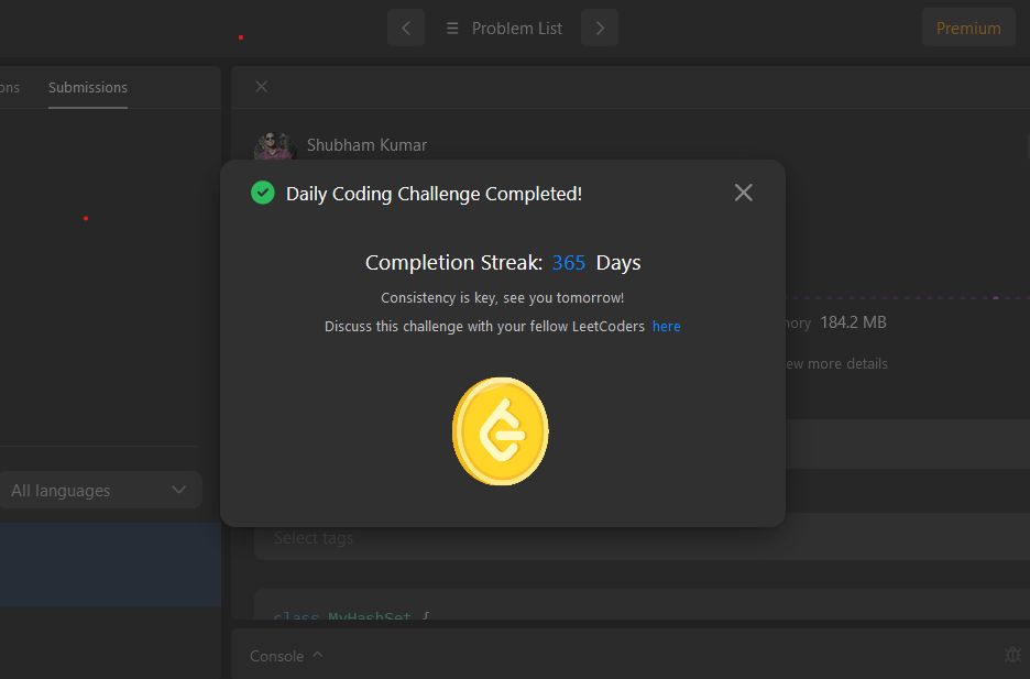 #leetcode #leetcodestreak | Shubham Kumar #leetcode #leetcodestreak | Shubham Kumar