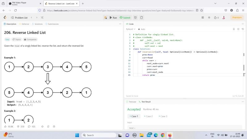 Sonu Kushwaha on LinkedIn: #leetcode #problemsolvingskills #linkedlist ... Sonu Kushwaha on LinkedIn: #leetcode #problemsolvingskills #linkedlist ...