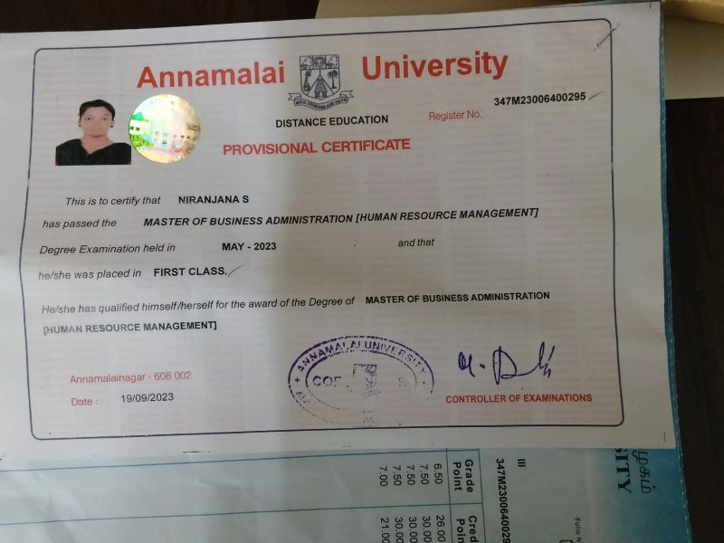 Niranjana Manojj on LinkedIn: #mba #hrm #achievementunlocked Niranjana Manojj on LinkedIn: #mba #hrm #achievementunlocked