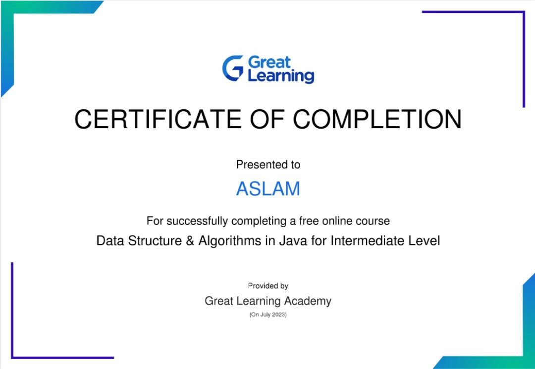 Aslam Sabri on LinkedIn: #datastructuresandalgorithms #javaprogramming ... Aslam Sabri on LinkedIn: #datastructuresandalgorithms #javaprogramming ...