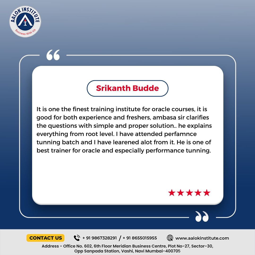 Aalok Institute on LinkedIn: #aalokinstitute #database #learning # ... Aalok Institute on LinkedIn: #aalokinstitute #database #learning # ...