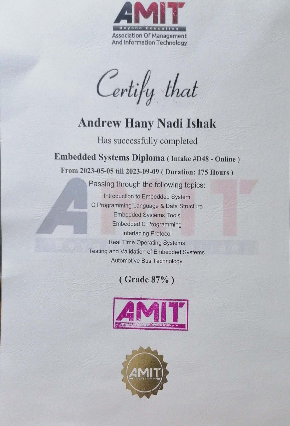 Andrew Hany on LinkedIn: #embeddedc #diplomadone #careergrowth Andrew Hany on LinkedIn: #embeddedc #diplomadone #careergrowth