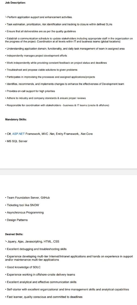 Anu Sharma on LinkedIn: #dotnetdeveloper Anu Sharma on LinkedIn: #dotnetdeveloper