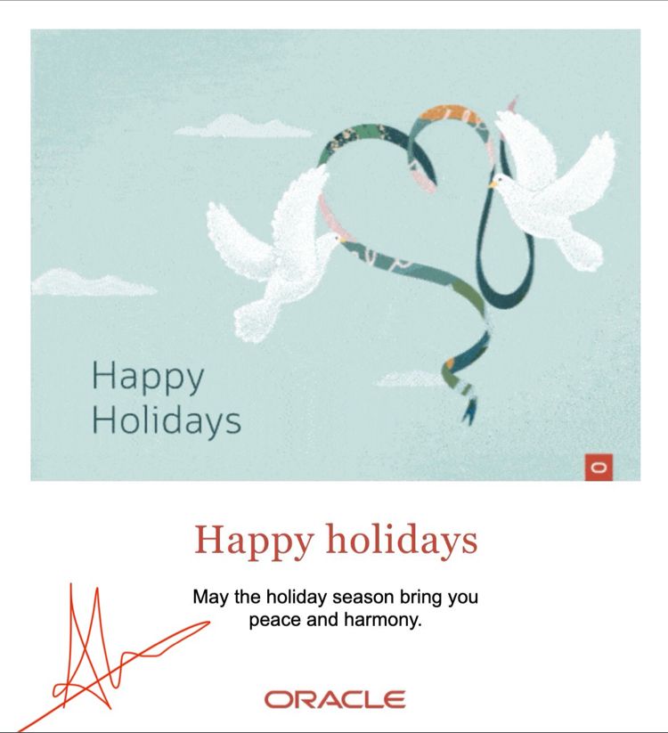 Ahsan Rasheed Khan on LinkedIn: Seasonβs Greetings ππππ from the Oracle ... Ahsan Rasheed Khan on LinkedIn: Seasonβs Greetings ππππ from the Oracle ...