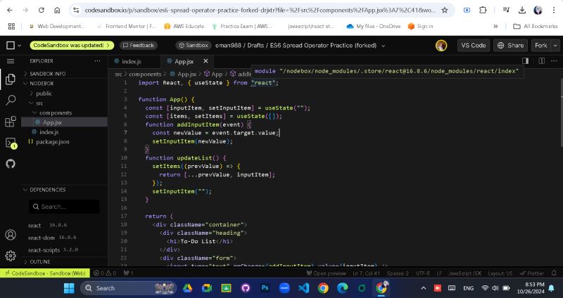 Eman Sawalha on LinkedIn: #frontend #javascript #react Eman Sawalha on LinkedIn: #frontend #javascript #react