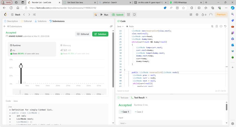 Anand Kumar on LinkedIn: #100daysofcodechallenge #dsachallenge ... Anand Kumar on LinkedIn: #100daysofcodechallenge #dsachallenge ...