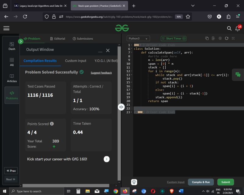 #geekstreak2024 #gfg160 #gfg #dsa #datastructures #algorithms… | Harish ... #geekstreak2024 #gfg160 #gfg #dsa #datastructures #algorithms… | Harish ...