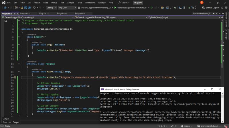 Payal Patil on LinkedIn: #programming #coding #dotnet #csharp # ... Payal Patil on LinkedIn: #programming #coding #dotnet #csharp # ...