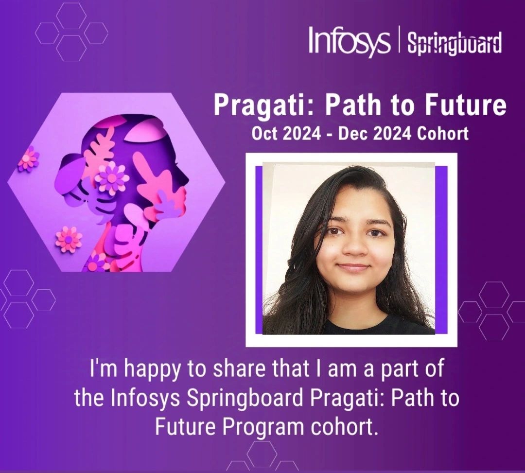 Swati Tiwari on LinkedIn: #infosys #springboard #pragati #futureofwork ... Swati Tiwari on LinkedIn: #infosys #springboard #pragati #futureofwork ...