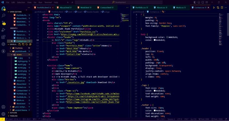 Rishabh Jhade on LinkedIn: #internship #webdevelopment #portfolio # ... Rishabh Jhade on LinkedIn: #internship #webdevelopment #portfolio # ...