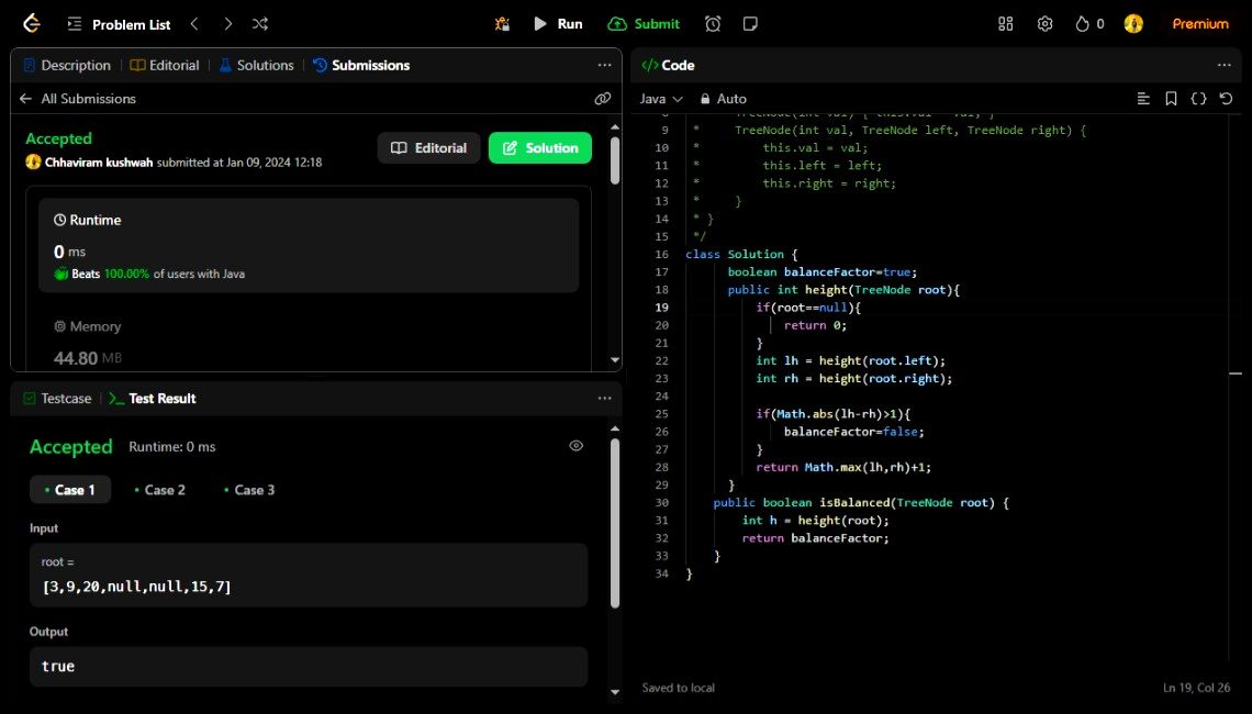 Chhaviram kushwah on LinkedIn: #leetcodechallenge #codingjourney # ... Chhaviram kushwah on LinkedIn: #leetcodechallenge #codingjourney # ...