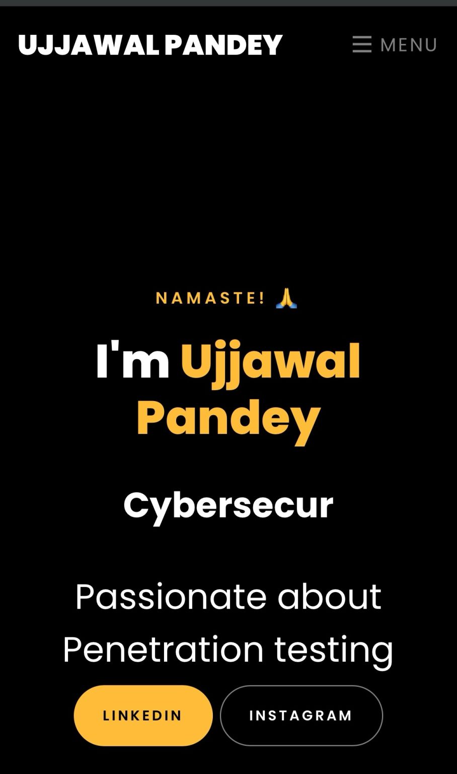 Ujjawal Pandey on LinkedIn: #portfolio #webdevelopment #html #css # ... Ujjawal Pandey on LinkedIn: #portfolio #webdevelopment #html #css # ...