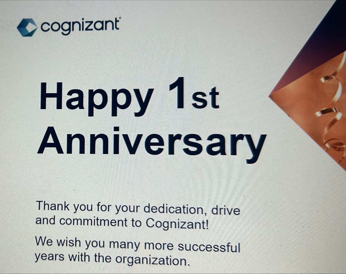 Himanshu chauhan on LinkedIn: #oneyearanniversary #corporatemilestones Himanshu chauhan on LinkedIn: #oneyearanniversary #corporatemilestones