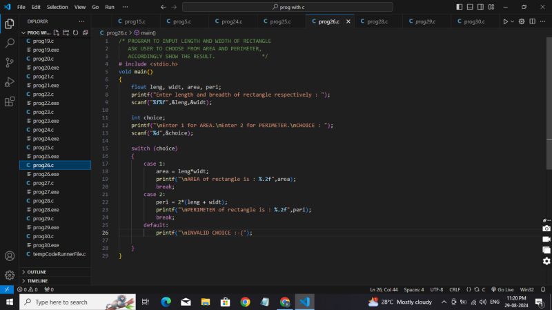 Krishna . on LinkedIn: #cprogramming #codingjourney #switchstatement # ... Krishna . on LinkedIn: #cprogramming #codingjourney #switchstatement # ...