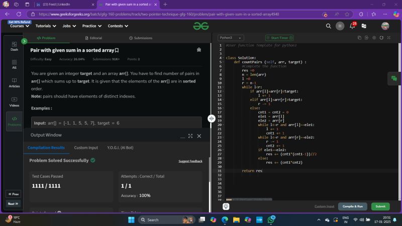 Indrajit Biswas on LinkedIn: #gfg160 #geekstreak2024 Indrajit Biswas on LinkedIn: #gfg160 #geekstreak2024