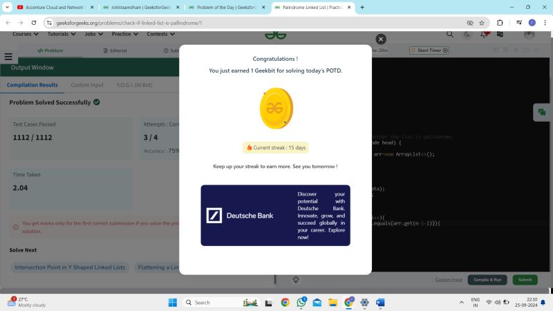 Rohit Ramdham on LinkedIn: #geekstreak2024 #deutschebank Rohit Ramdham on LinkedIn: #geekstreak2024 #deutschebank