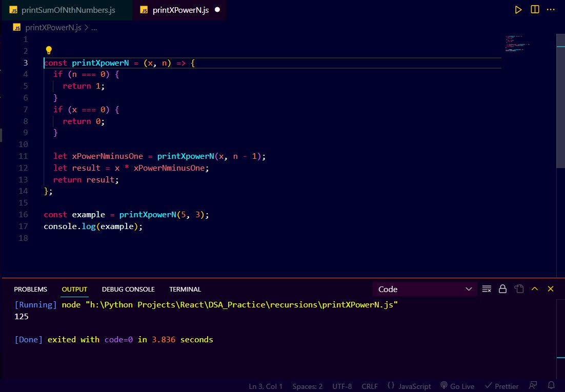 Shahzaib Khan on LinkedIn: #javascript #dsa #recursions # ... Shahzaib Khan on LinkedIn: #javascript #dsa #recursions # ...