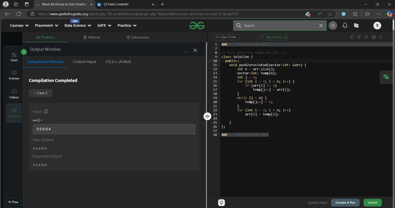 #160daysofcode #geekstreak2025 #gfg160 #160daysofcode #c #dsa #coding ... #160daysofcode #geekstreak2025 #gfg160 #160daysofcode #c #dsa #coding ...