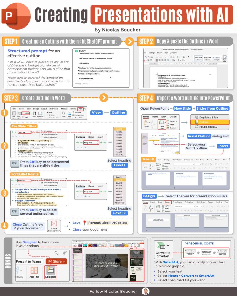 Nicolas Boucher Online on LinkedIn: Creating Presentations with AI This ... Nicolas Boucher Online on LinkedIn: Creating Presentations with AI This ...