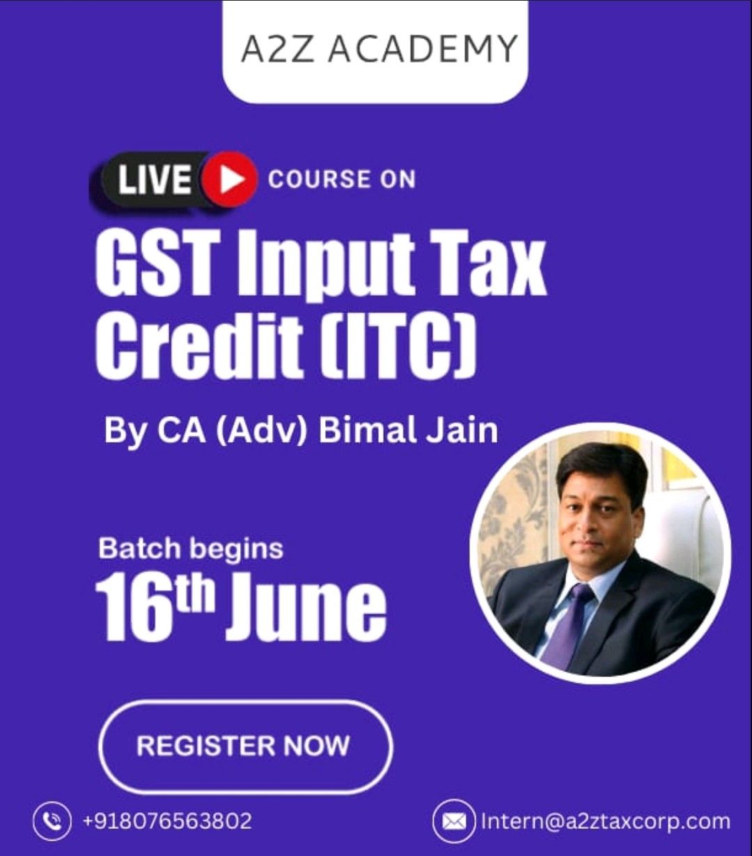 A2Z TAXCORP LLP on LinkedIn: #gst #gstcourse A2Z TAXCORP LLP on LinkedIn: #gst #gstcourse