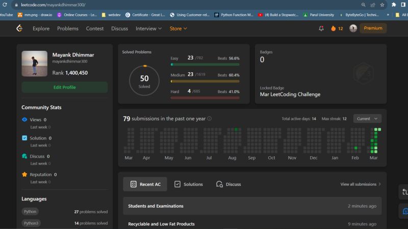 Mayank Dhimmar on LinkedIn: #leetcode #problemsolving #codingjourney # ... Mayank Dhimmar on LinkedIn: #leetcode #problemsolving #codingjourney # ...