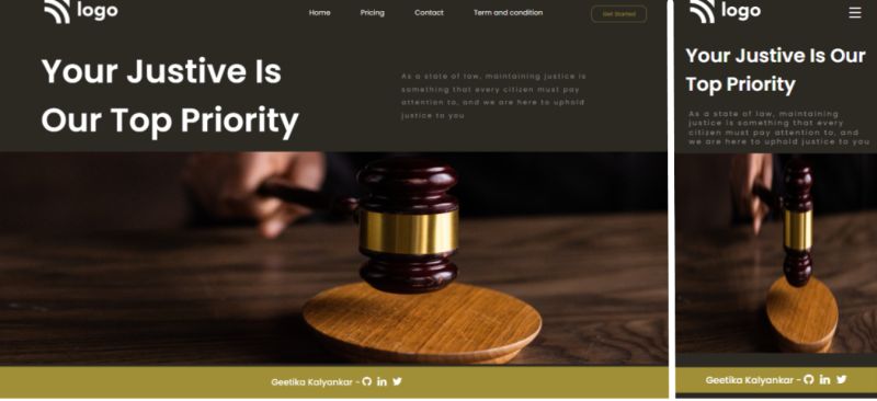Geetika kalyankar on LinkedIn: #html #css #website #github #responsive Geetika kalyankar on LinkedIn: #html #css #website #github #responsive