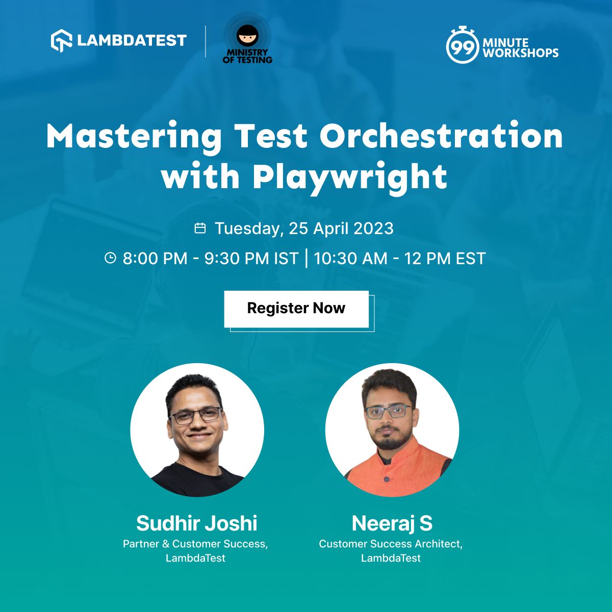 LambdaTest on LinkedIn: #playwright #softwaretesting #workshop # ... LambdaTest on LinkedIn: #playwright #softwaretesting #workshop # ...
