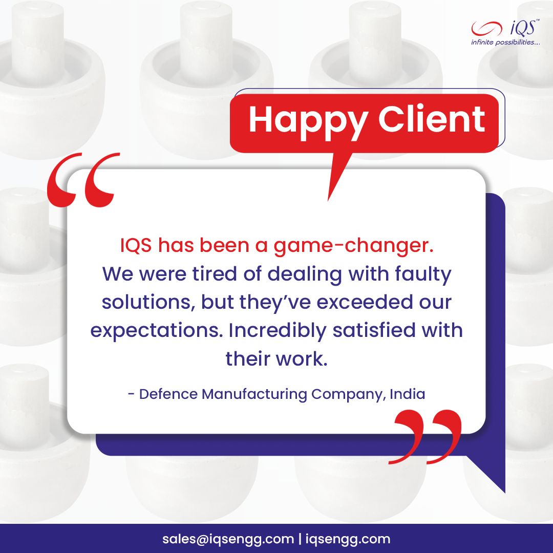 IQS Engineering Solutions Pvt. Ltd. on LinkedIn: #clienttestimonial # ... IQS Engineering Solutions Pvt. Ltd. on LinkedIn: #clienttestimonial # ...