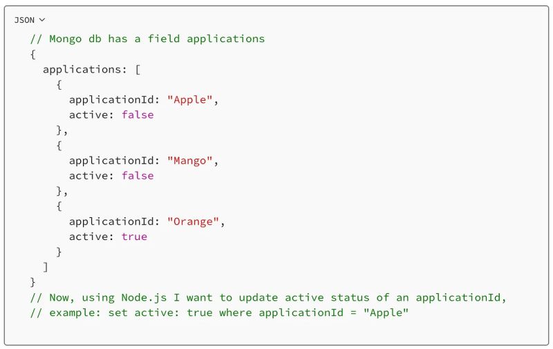 Ankit Maheshwari on LinkedIn: How to update nested array field in ... Ankit Maheshwari on LinkedIn: How to update nested array field in ...