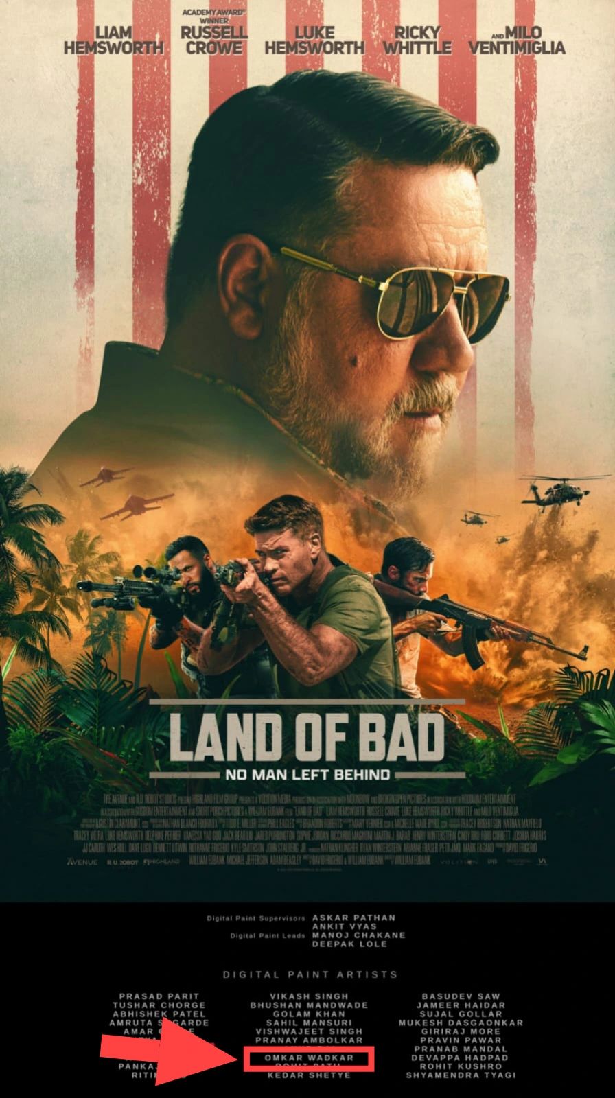 Omkar Wadkar on LinkedIn: Great achievement#Hollywood movie credit#LOB ... Omkar Wadkar on LinkedIn: Great achievement#Hollywood movie credit#LOB ...