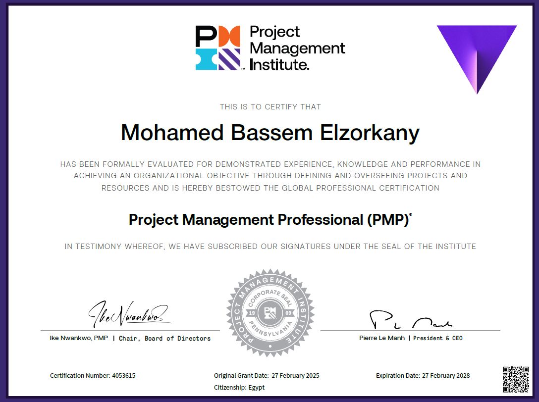 I’m thrilled to share that I have successfully earned my Project ... I’m thrilled to share that I have successfully earned my Project ...