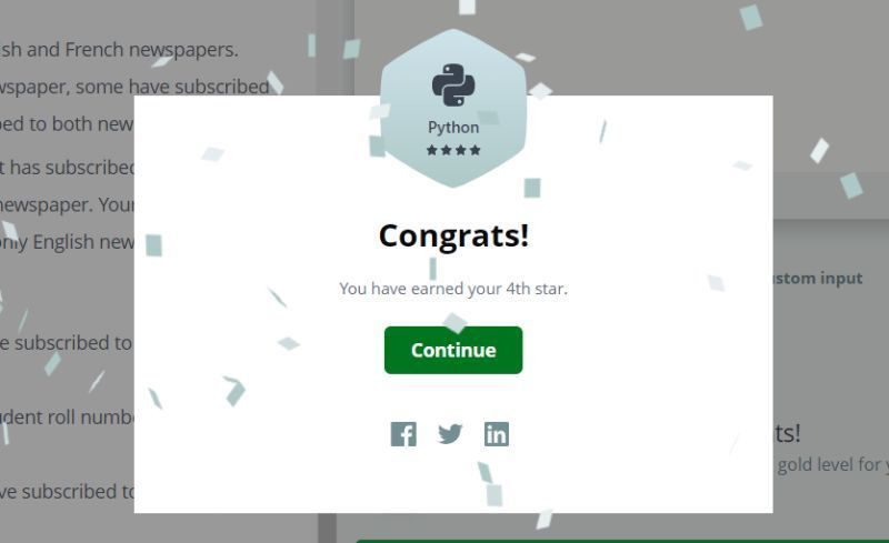 Shivam Kumbhar on LinkedIn: #python #hackerrank Shivam Kumbhar on LinkedIn: #python #hackerrank