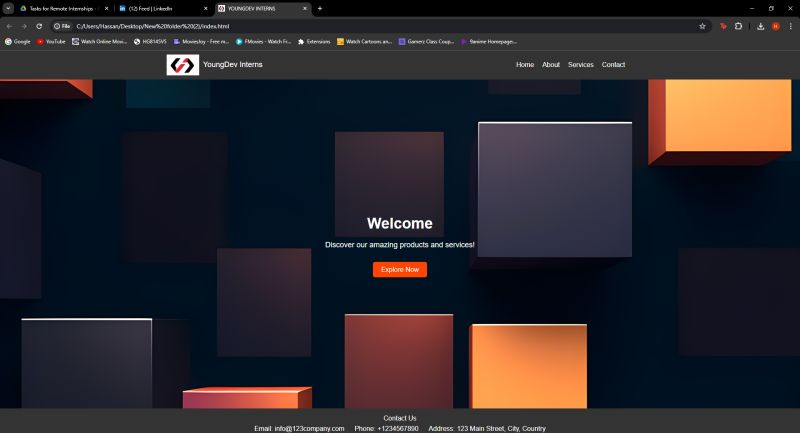 Rana Muhammad Hassan on LinkedIn: Wrapped up my third task at YoungDev ... Rana Muhammad Hassan on LinkedIn: Wrapped up my third task at YoungDev ...