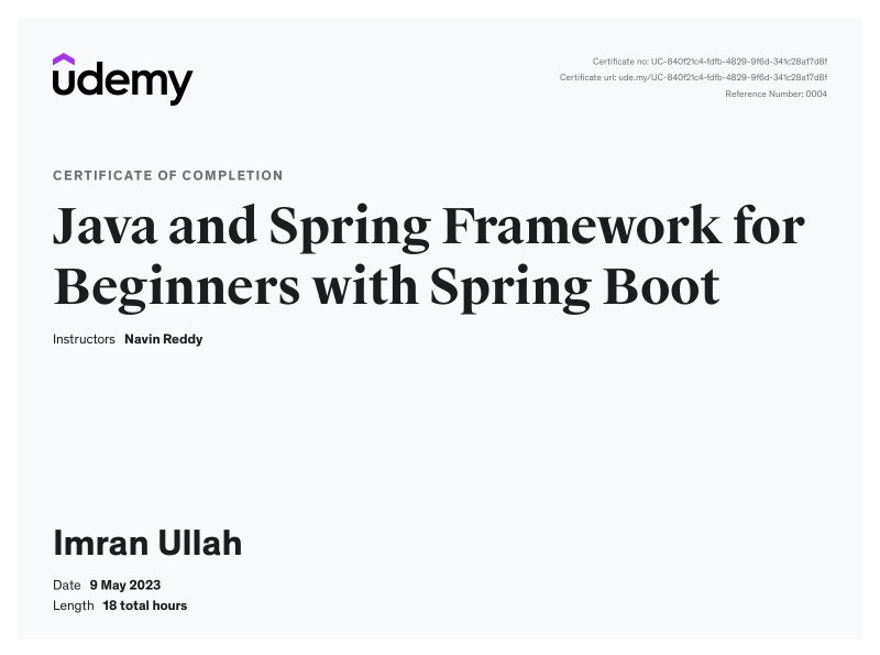 Imran Ullah on LinkedIn: #java #springboot #hibernate #jpa #mysql Imran Ullah on LinkedIn: #java #springboot #hibernate #jpa #mysql