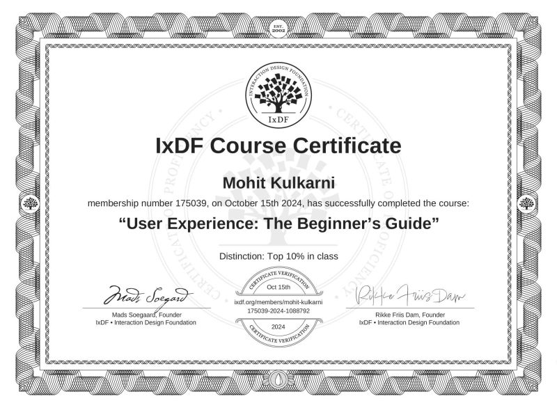 Mohit Kulkarni on LinkedIn: #uxdesign #userexperience #ixdf # ... Mohit Kulkarni on LinkedIn: #uxdesign #userexperience #ixdf # ...