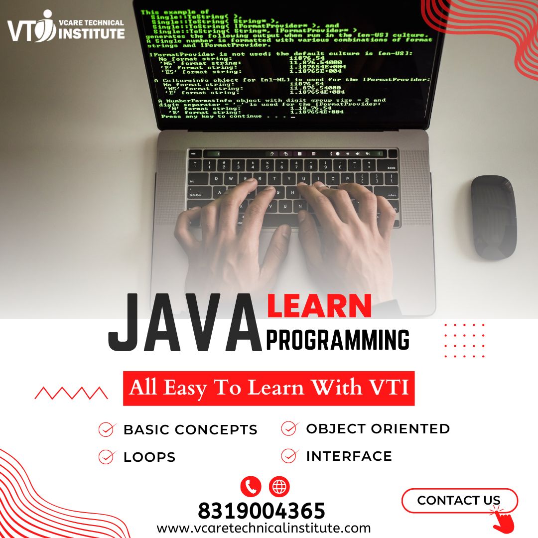 Vcare Technical Institute on LinkedIn: #programming #coding #java # ... Vcare Technical Institute on LinkedIn: #programming #coding #java # ...