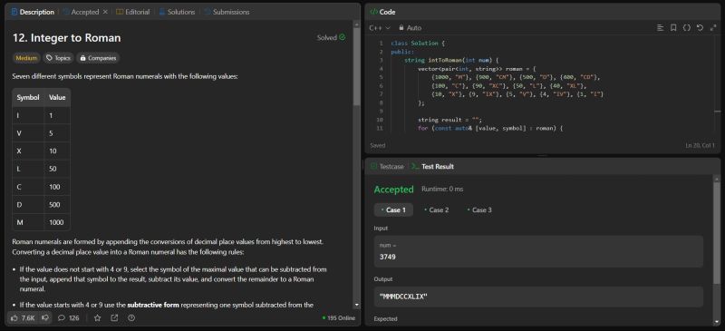 #100daysofcode #leetcode #problemsolving #c #codingjourney # ... #100daysofcode #leetcode #problemsolving #c #codingjourney # ...