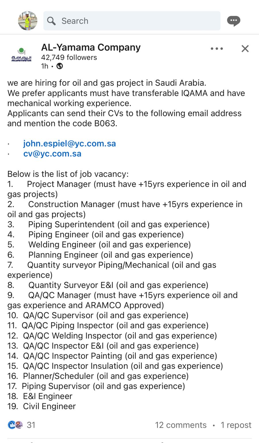 Aftab Ahmed posted on LinkedIn Aftab Ahmed posted on LinkedIn