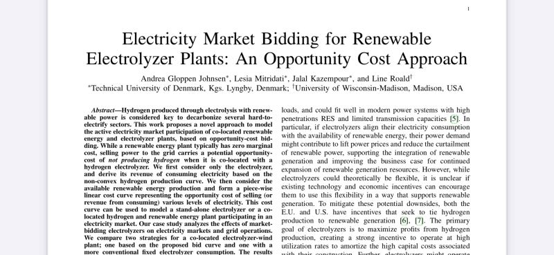 Jalal Kazempour on LinkedIn: Wind farms typically bid into the ... Jalal Kazempour on LinkedIn: Wind farms typically bid into the ...