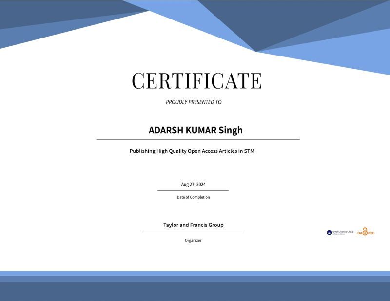 Adarsh Kumar Singh posted on LinkedIn Adarsh Kumar Singh posted on LinkedIn