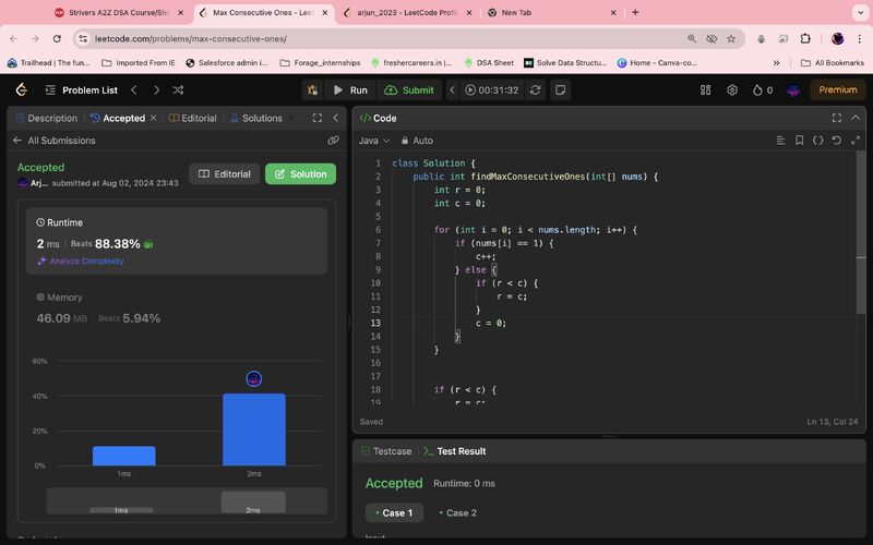 #100DaysOfCodingchallenge: Array problem solved | Arjun Budda posted on ... #100DaysOfCodingchallenge: Array problem solved | Arjun Budda posted on ...