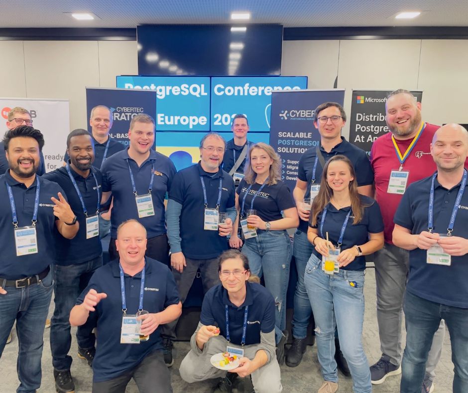 CYBERTEC PostgreSQL Services and Support on LinkedIn: #pgconfeu #pgconf ... CYBERTEC PostgreSQL Services and Support on LinkedIn: #pgconfeu #pgconf ...