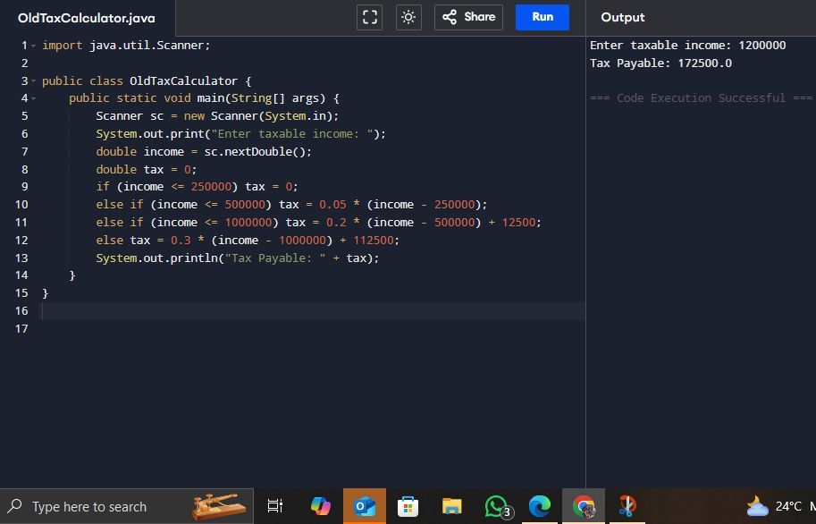 Coding 100 Days: Tax Calculator with Scanner | Ajith Kumar posted on ... Coding 100 Days: Tax Calculator with Scanner | Ajith Kumar posted on ...